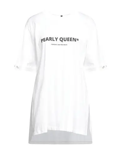 Mother Of Pearl Organic Cotton Printed T-shirt - White