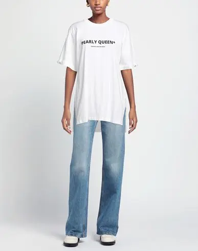 Mother Of Pearl Organic Cotton Printed T-shirt