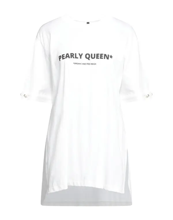Mother Of Pearl Organic Cotton Printed T-shirt