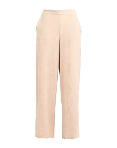 Vero Moda Plain Weave Comfort Fit Pants - Beige