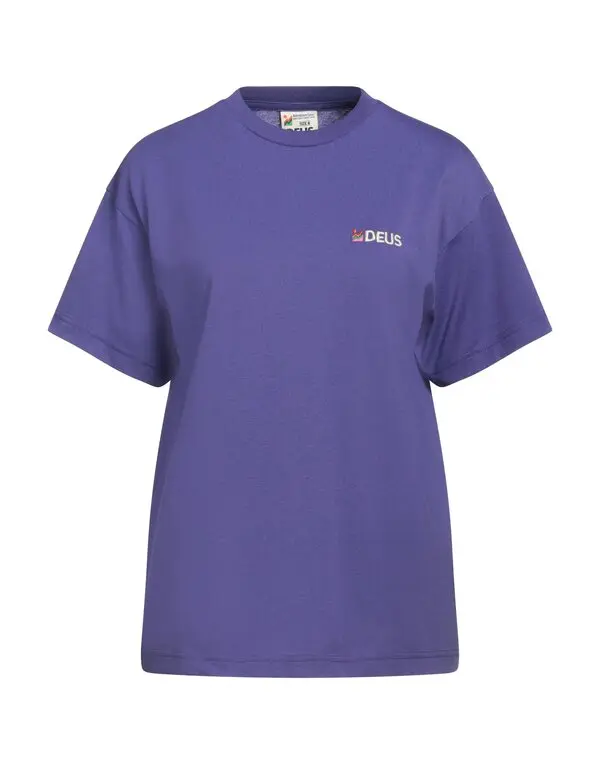 Deus Ex Machina T-shirt In Recycled Polyester And Recycled Cotton - Purple