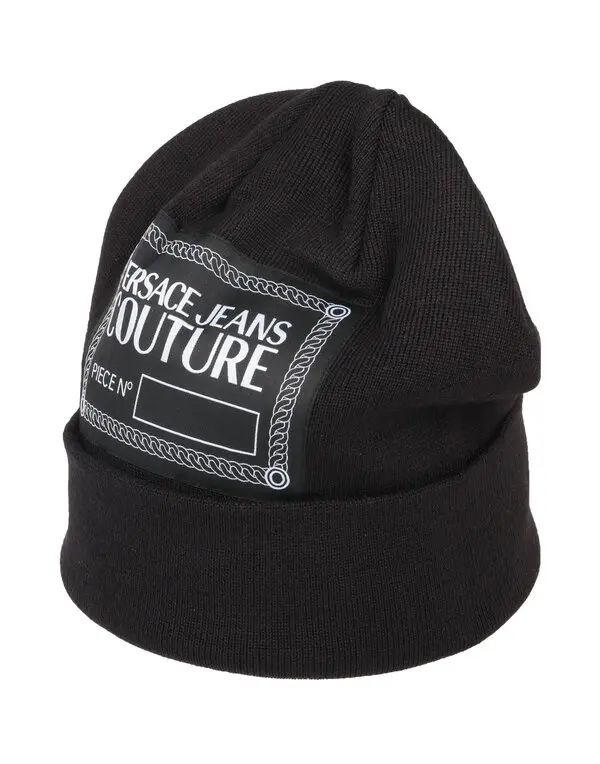 Versace Knitted Beanie - Black