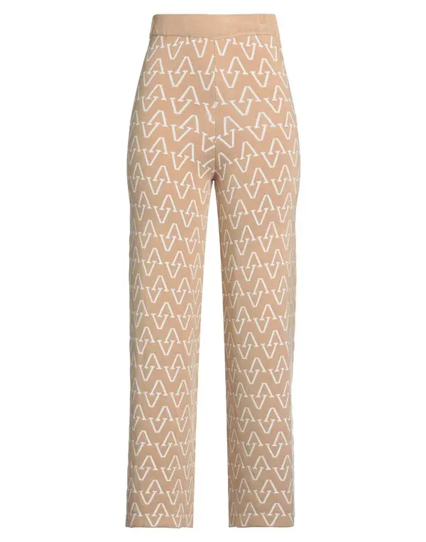 VICOLO Wide Leg Knit Pants