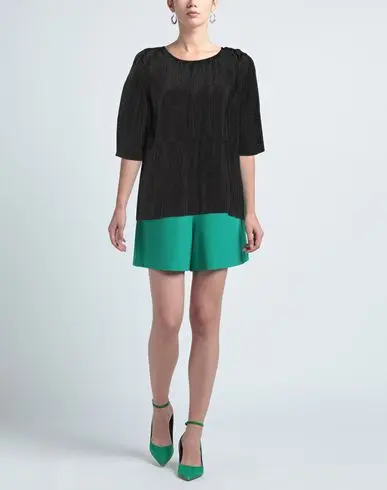 SOUVENIR Pleated Top - Black