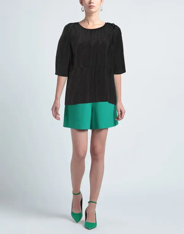 SOUVENIR Pleated Top - Black