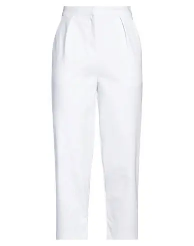 ANONYME DESIGNERS Tapered Cropped Pants - White