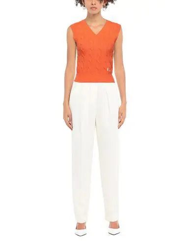 VICOLO Knitted Sleeveless Top - Orange