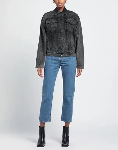 Karl Lagerfeld Trucker Jacket - Black