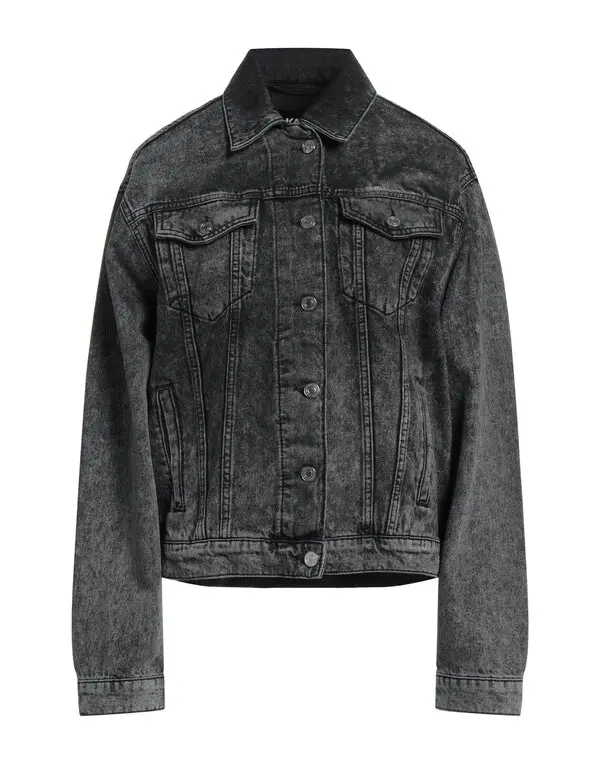 Karl Lagerfeld Trucker Jacket - Black