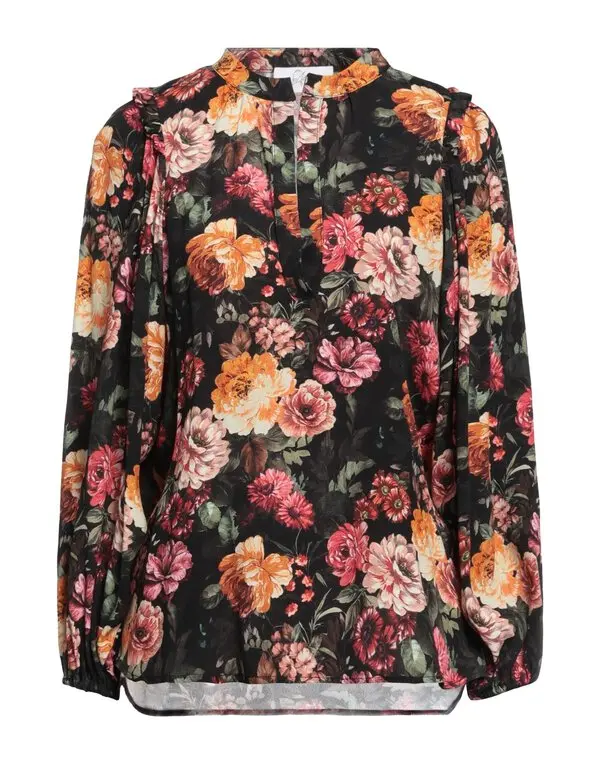 SOALLURE Floral Print Crepe Top