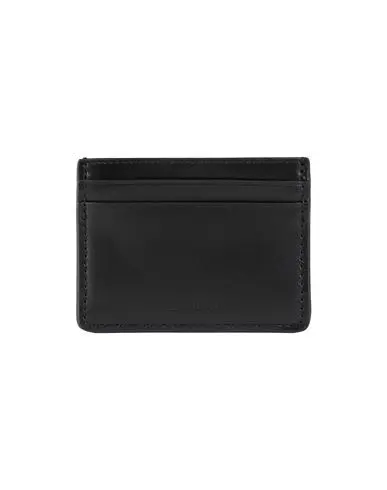 Sandro Soft Leather Document Holder - Black