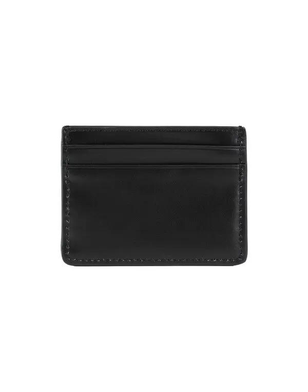 Sandro Soft Leather Document Holder - Black