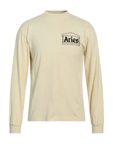 Aries T-shirt Cream Size Cotton - White