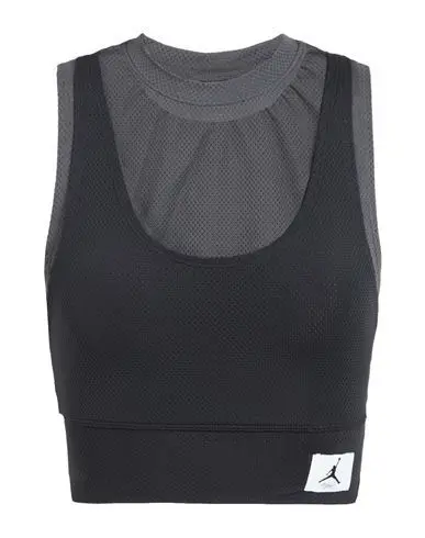 JORDAN Two-tone Sleeveless Top - Grey
