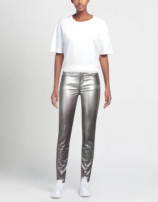 Guess Metallic Tapered Leg Pants