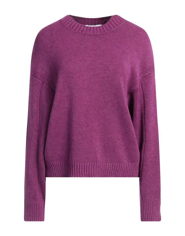 CARACTÈRE Knitted Sweater - Purple