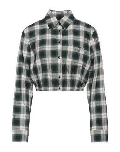 Maje Cotton Tartan Shirt - Green