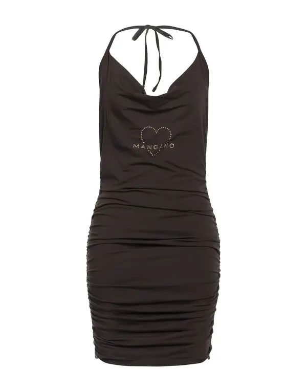 MANGANO Mini Bodycon Dress - Brown