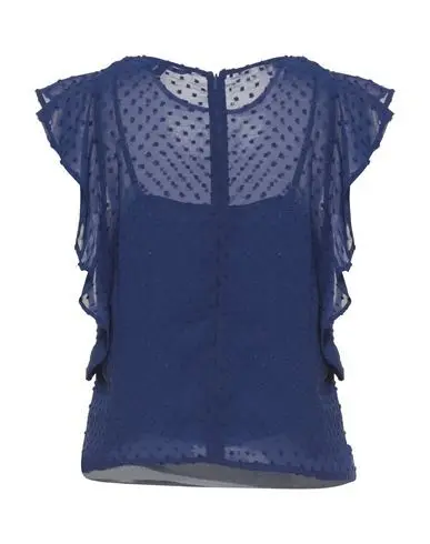 Armani Exchange Ruched Crepe Top