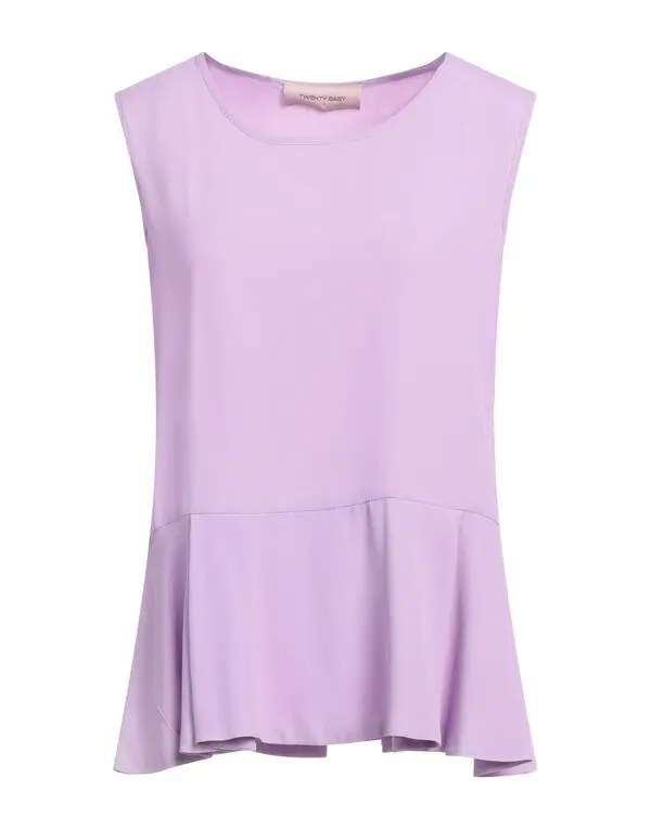 TWENTY EASY BY KAOS Sleeveless Top - Purple