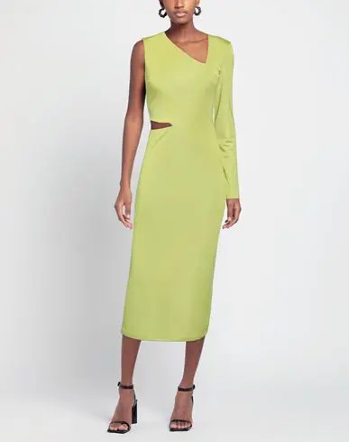VICOLO Midi Bodycon Dress - Green