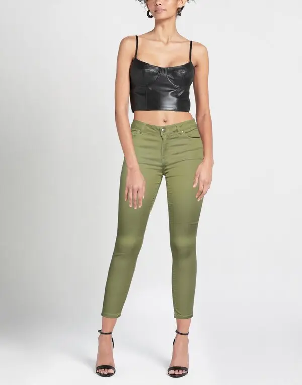 SILVIAN HEACH Mid-rise Skinny Jeans - Green