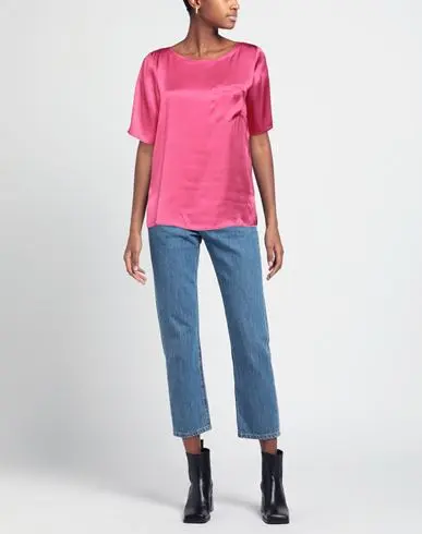 CARACTÈRE Collar Top - Pink