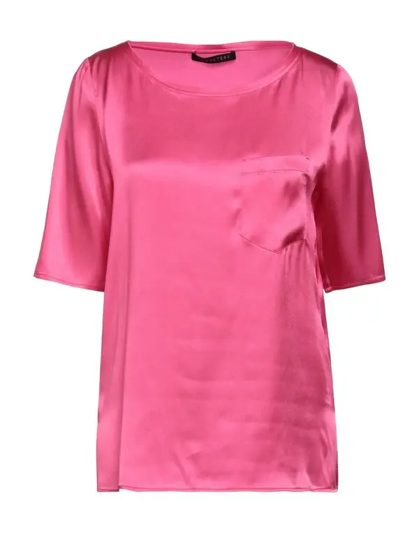 CARACTÈRE Collar Top - Pink