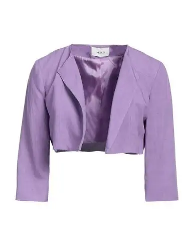 VICOLO Single-breasted Blazer - Purple