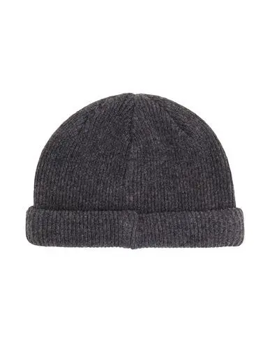 8 BY YOOX Recycled Wool Knit Docker Beanie - Charcoal