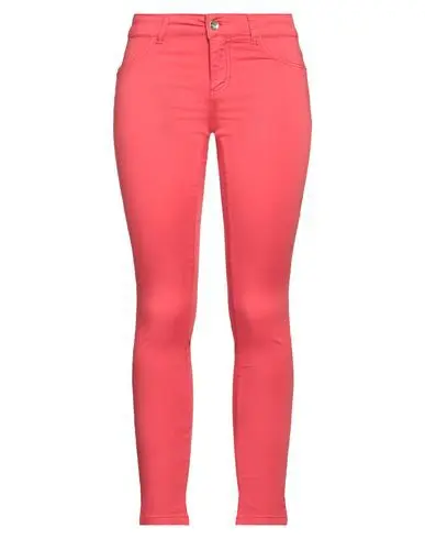 Relish Solid Pant - Red