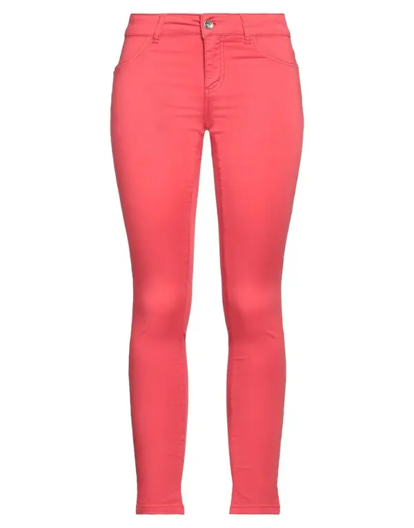 Relish Solid Pant - Red