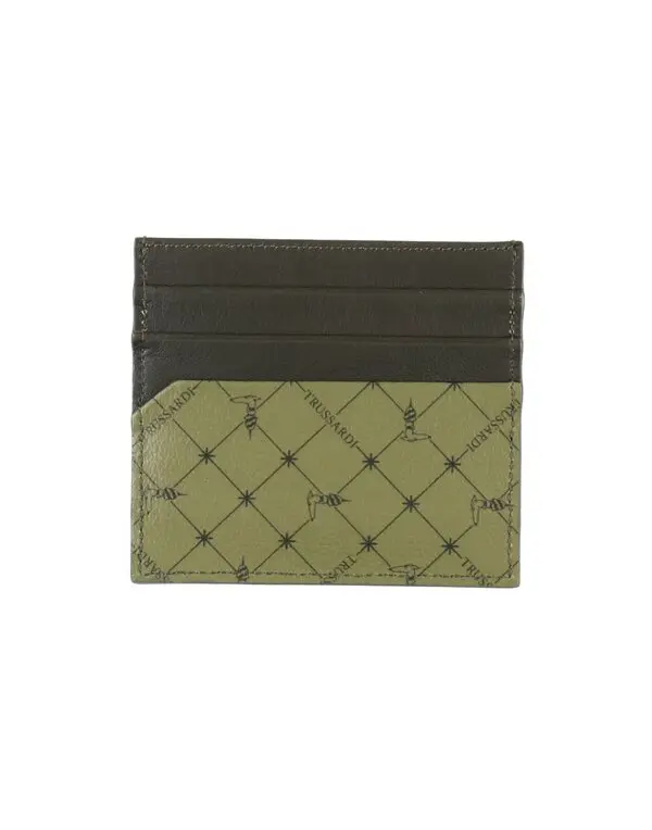 TRUSSARDI Wallet Military Cowhide