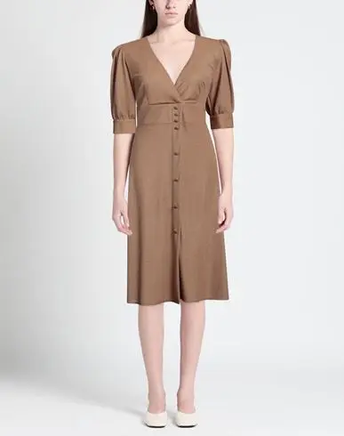 ELEONORA STASI Midi Dress - Sand