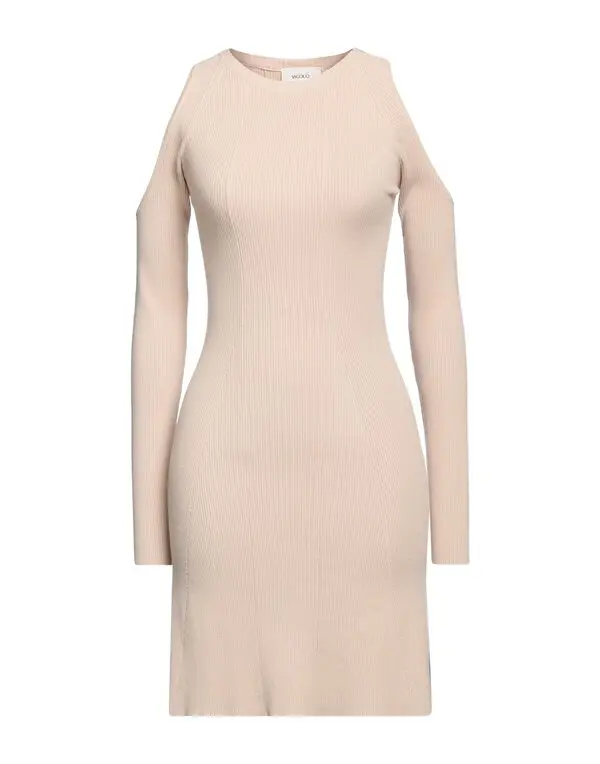 VICOLO Mini Dress - Beige