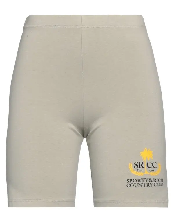 SPORTY & RICH Jersey Bermuda Shorts