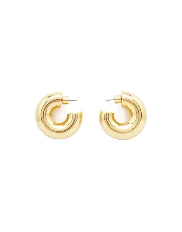 Cos Earrings Recycled Brass