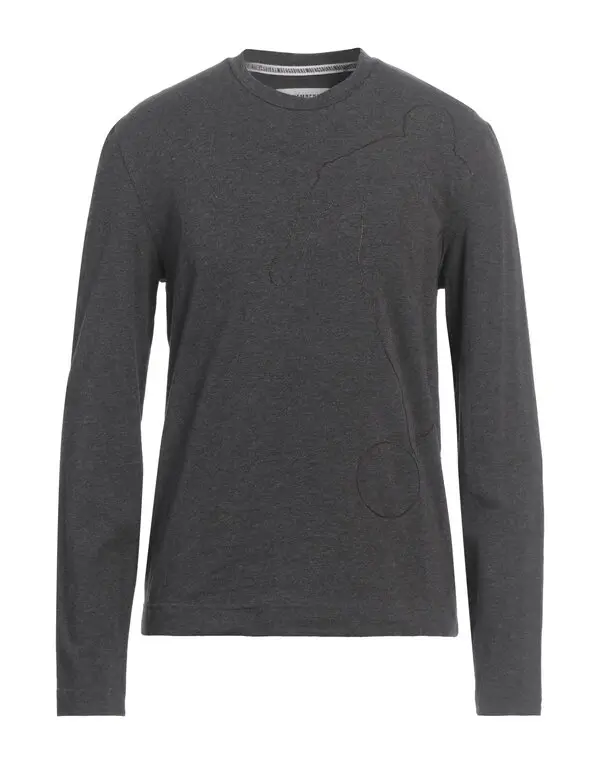 BIKKEMBERGS T-shirt Size Cotton, Elastane - Grey