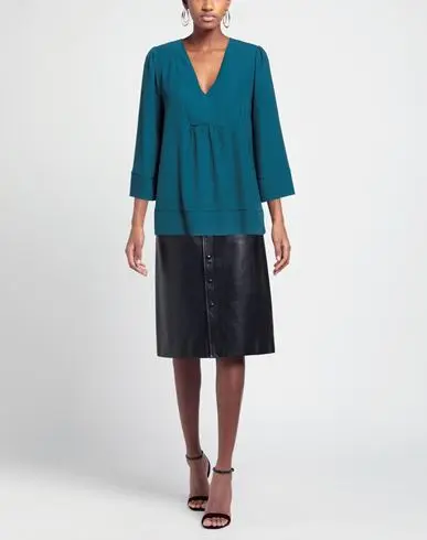 BELLWOOD Top With Frills - Green