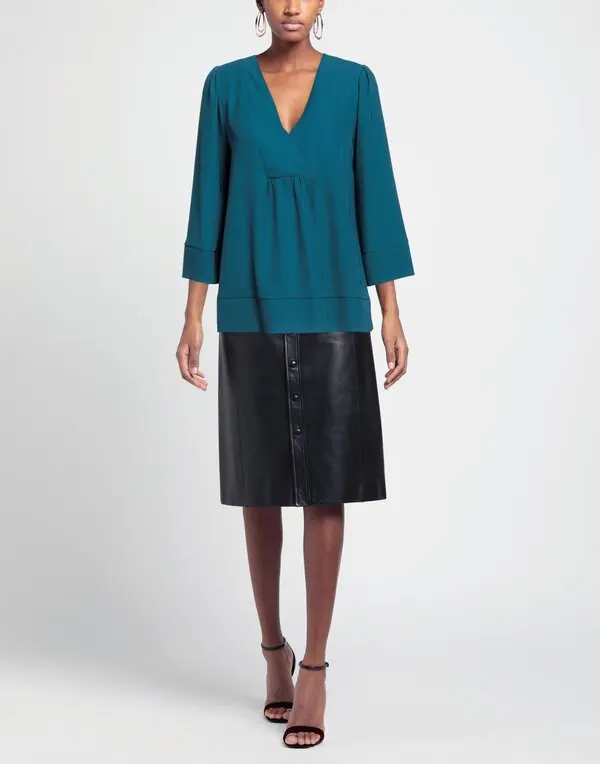BELLWOOD Top With Frills - Green
