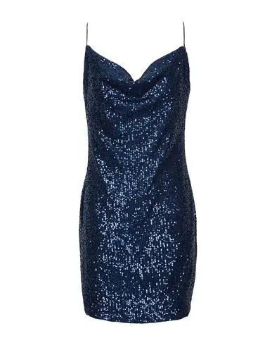 yoox cocktail dresses 8 By Yoox Sequin Mini Dress In Blue - 64% Off
