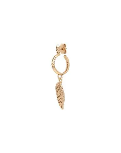 Emanuele Bicocchi 925/1000 Silver Single Earring - Gold