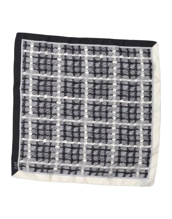 DAKS Scarf Silk - Black