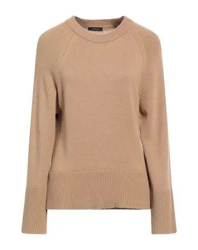 BELLWOOD Knitted Crewneck Sweater - Beige