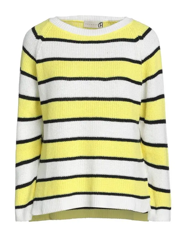 HAVEONE Striped Knit Sweater