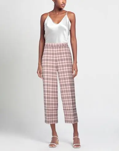 DIANA GALLESI Tartan Straight Leg Pants
