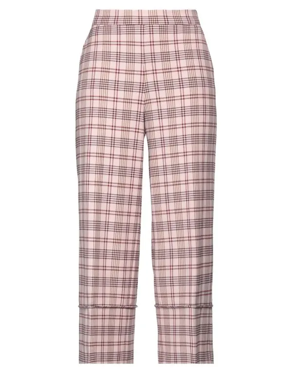 DIANA GALLESI Tartan Straight Leg Pants