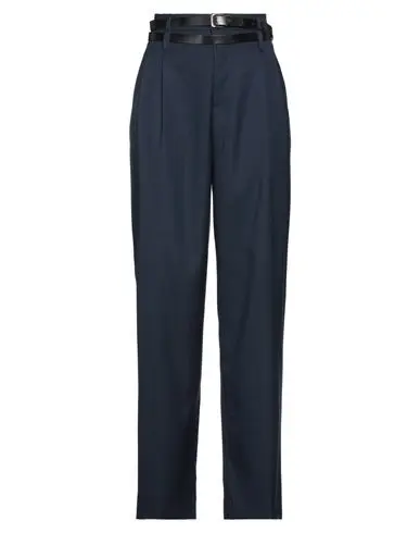 VICOLO Wide Leg Pants - Navy Blue
