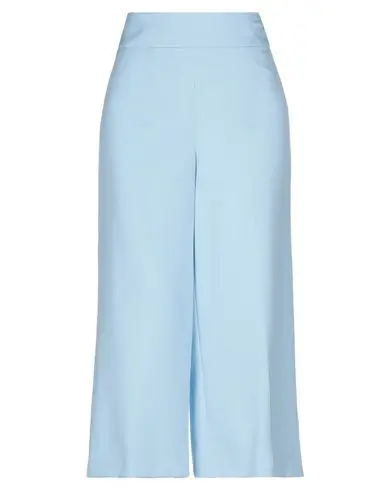 TWENTY EASY BY KAOS Wide-leg Cropped Trousers - Blue