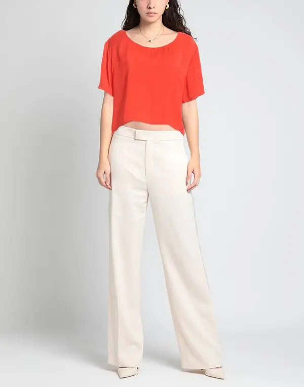 HAPPINESS Crop Top - Red
